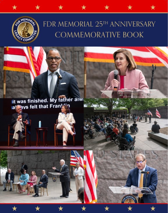 FDR Memorial 25th Anniversary Commemorative Book